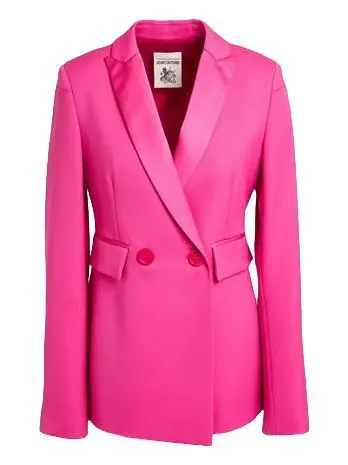 SEMICOUTURE Double-breasted Blazer - Pink