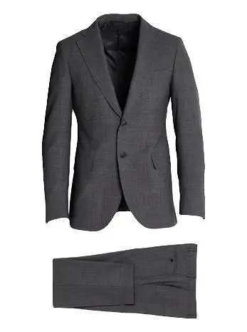TOMBOLINI Suit Size Wool - Black