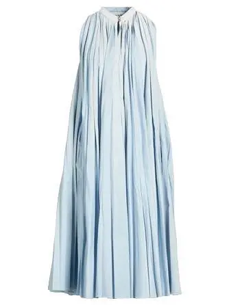 LANVIN Midi Pleated Dress - Blue