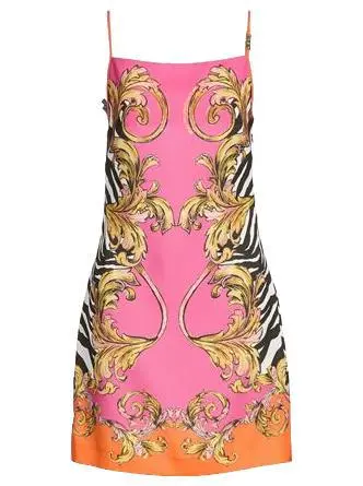 Versace Mini Flared Dress - Pink