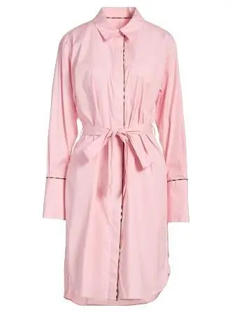 Burberry Midi Shirt Dress - Pink