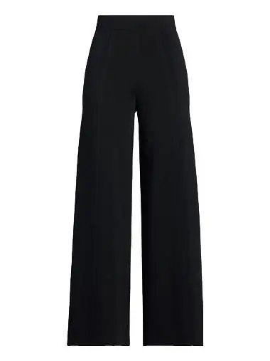 Max Mara Wide-leg Knit Pants - Black