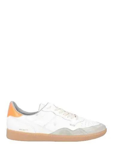 HIDNANDER Leather Low-top Sneakers - White