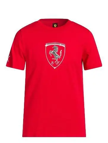 PUMA X FERRARI T-shirt Size Cotton - Red