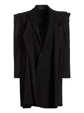 Yohji Yamamoto Wool And Silk Blazer - Black