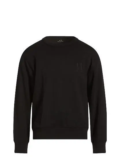 Armani Exchange Cotton Sweatshirt - Black