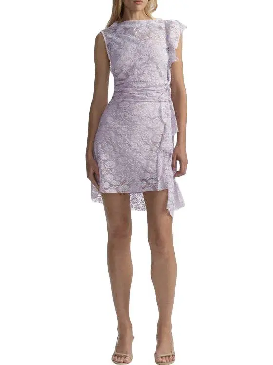 A.L.C. Astra Lace Minidress - Lilac