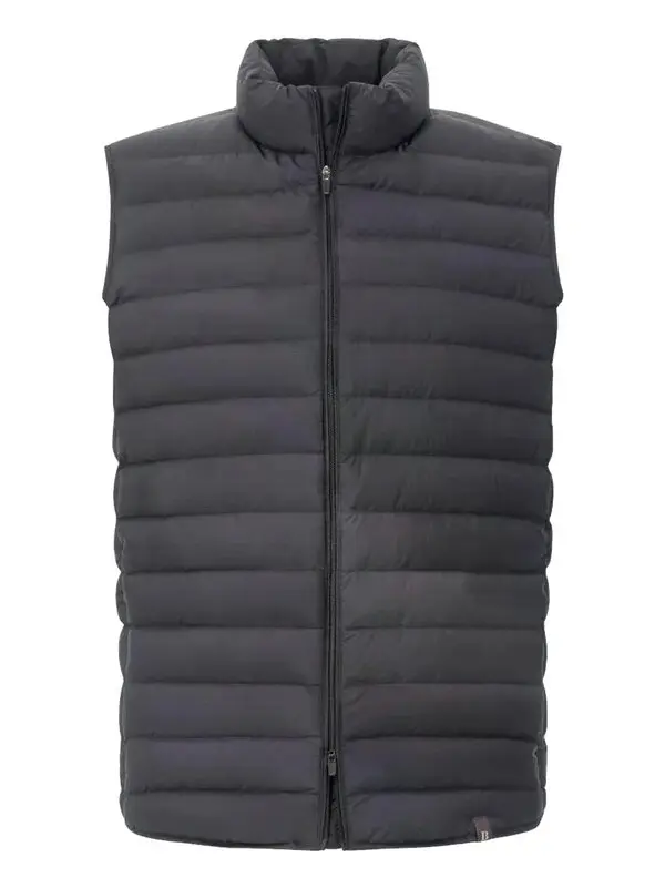 Boggi Milano Padded Gilet - Blue