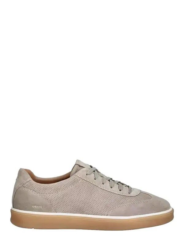 Geox Perforated-detail Sneakers - Neutrals