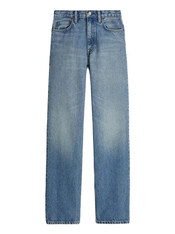 Cos Chord Straight-leg Jeans In Dark Wash - Blue