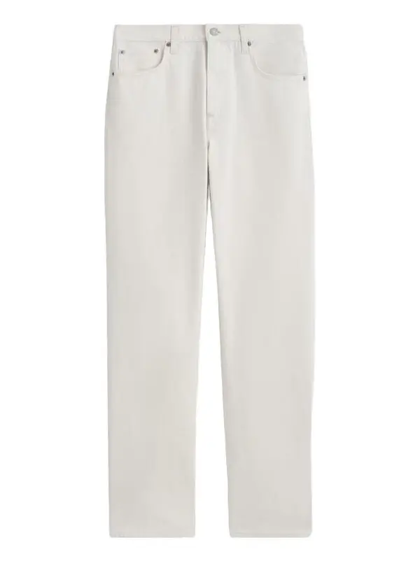 Cos Chord Straight-leg Jeans - White