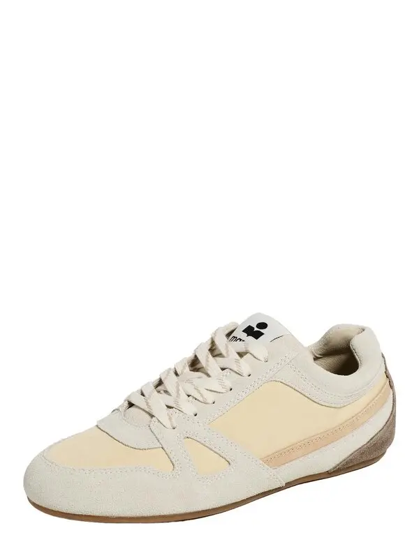 Isabel Marant Senny Low Sneakers - Sahara/chalk