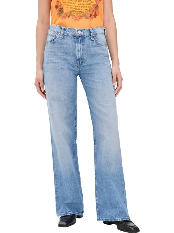 MOTHER The Rerun Zip Sneak Jeans - Last Bite