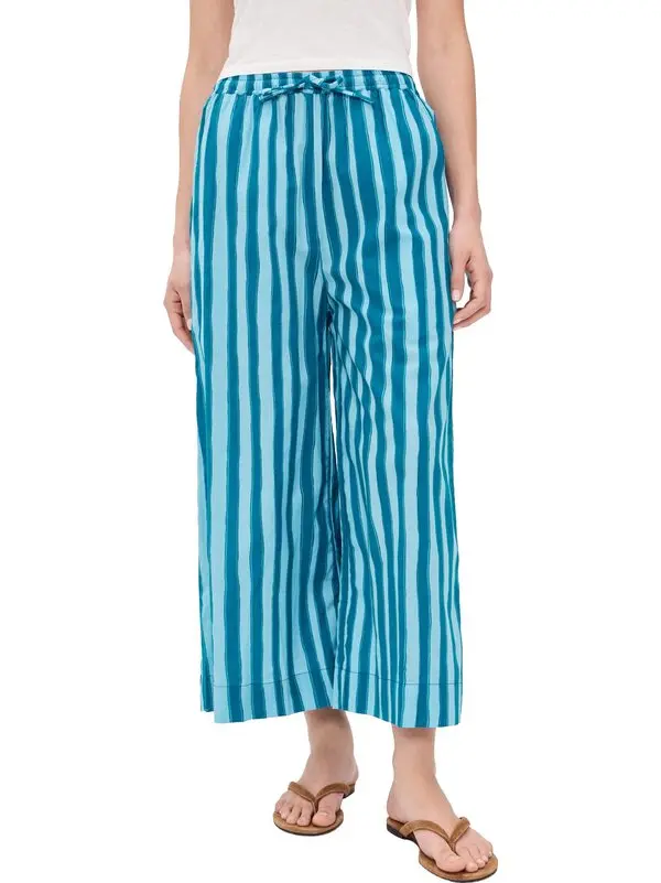 Natalie Martin Lauren Stripe Pants - Batik Stripe Pool
