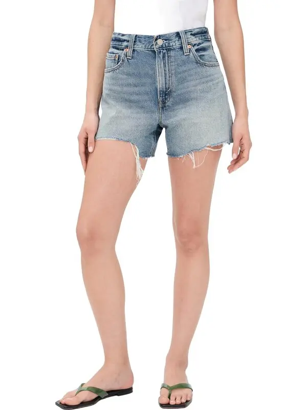 LEVI'S Ribcage Denim Shorts - Blow My Mind