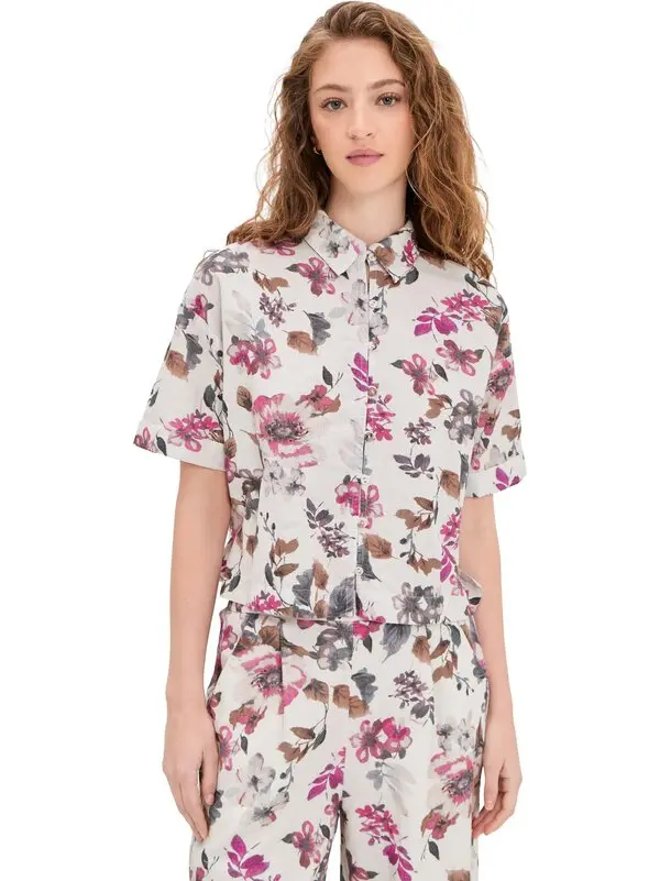 CLEOBELLA Jenni Floral Print Top - Amapola Print