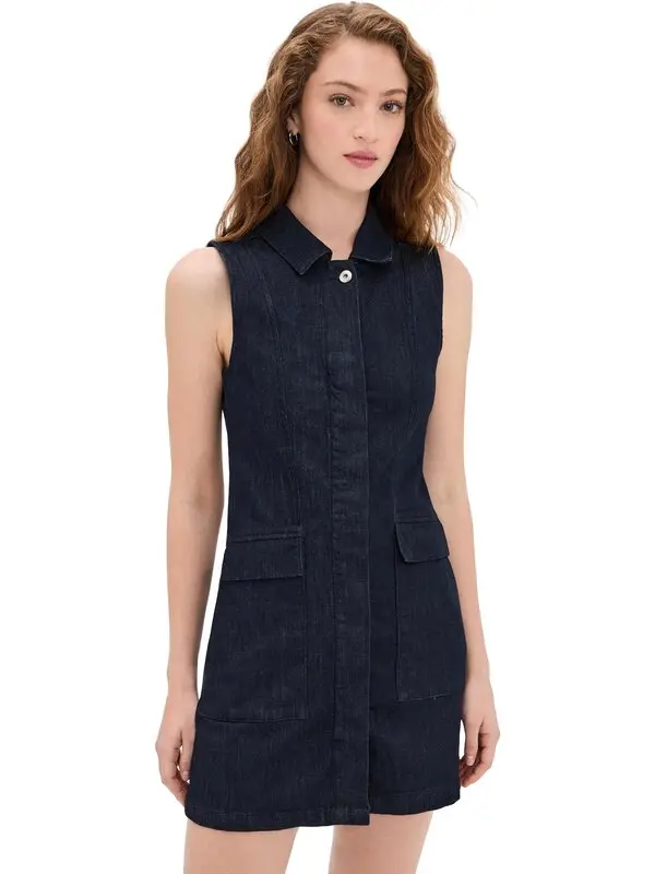 Joe's Jeans The Irina Mini Denim Dress - Rinse