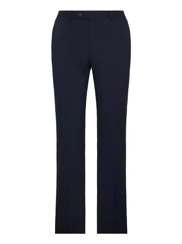 Boggi Milano Wool Trousers - Blue