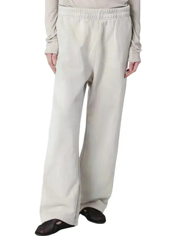 ENTIRE STUDIOS Straight-leg Cotton Track Pants - Neutrals