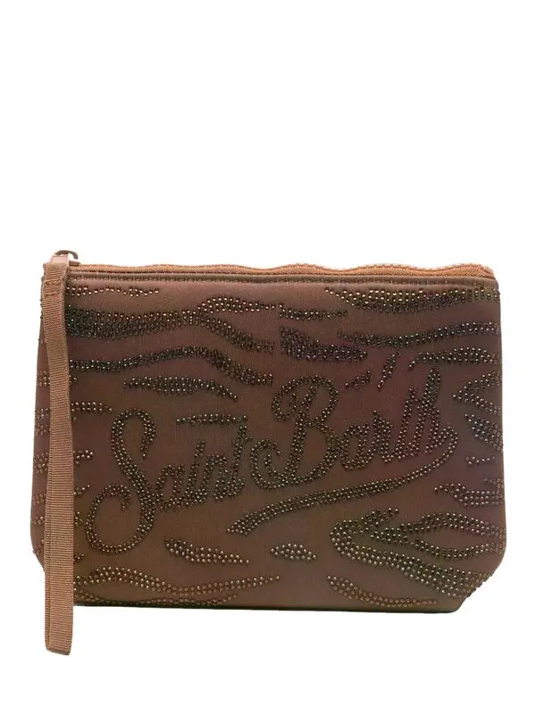 MC2 SAINT BARTH Aline Clutch - Brown