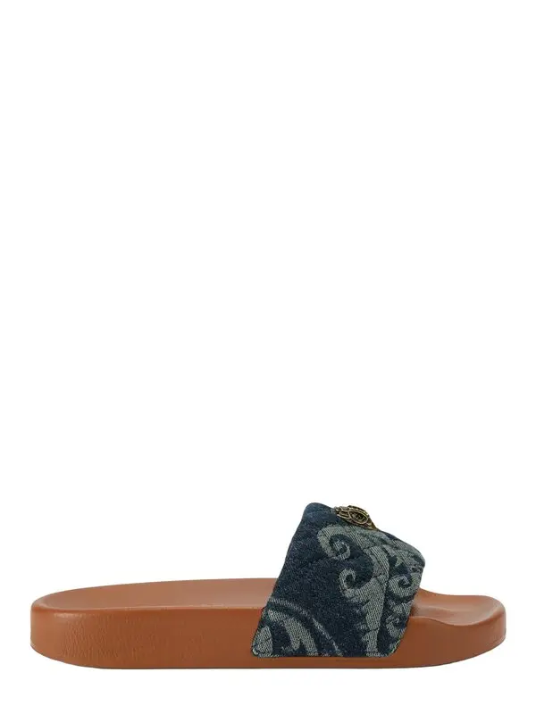 Kurt Geiger Meena Eagle Slides - Blue
