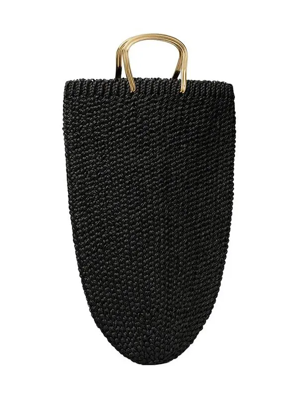 Tory Burch Large Crocheted Tote - Black