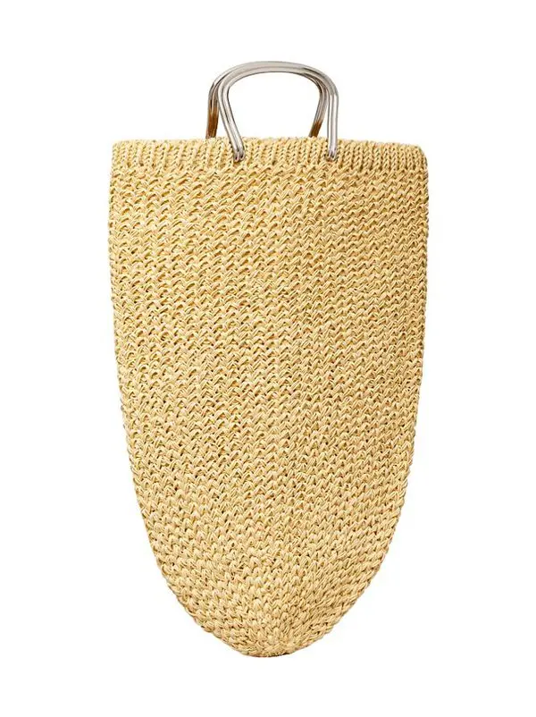 Tory Burch Large Crocheted Tote - Natural