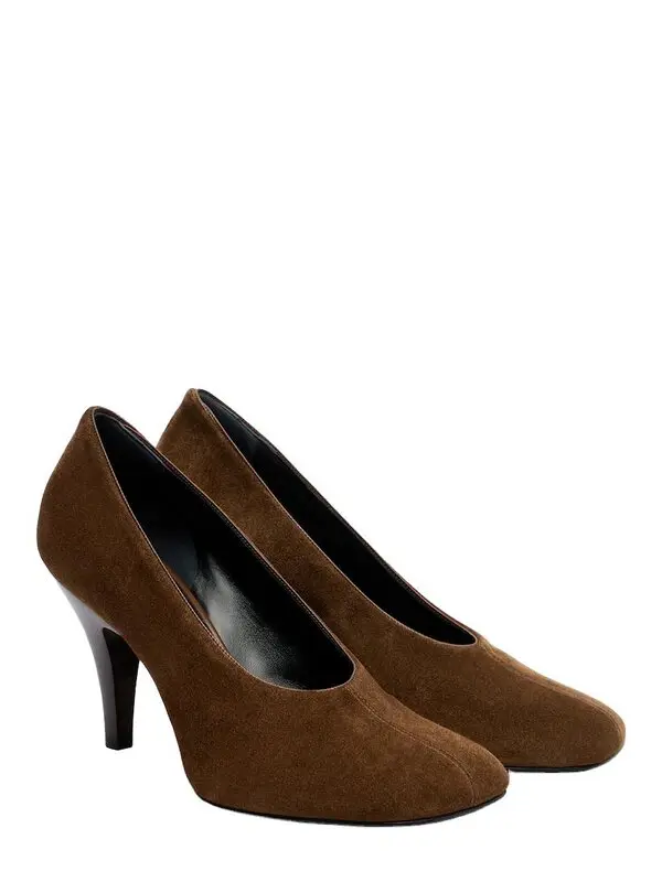 Phoebe Philo Suede Pumps - Green