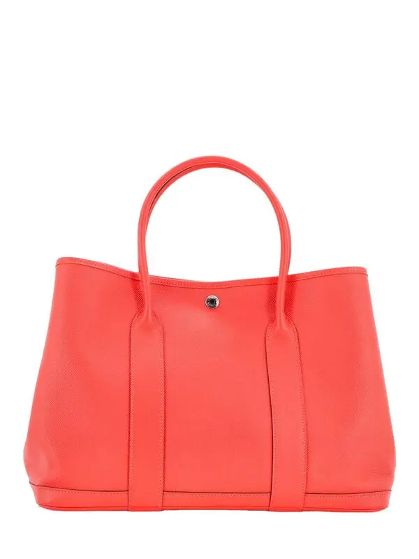 Hermès Garden Party 36 Tote Leather - Rouge Pivoine