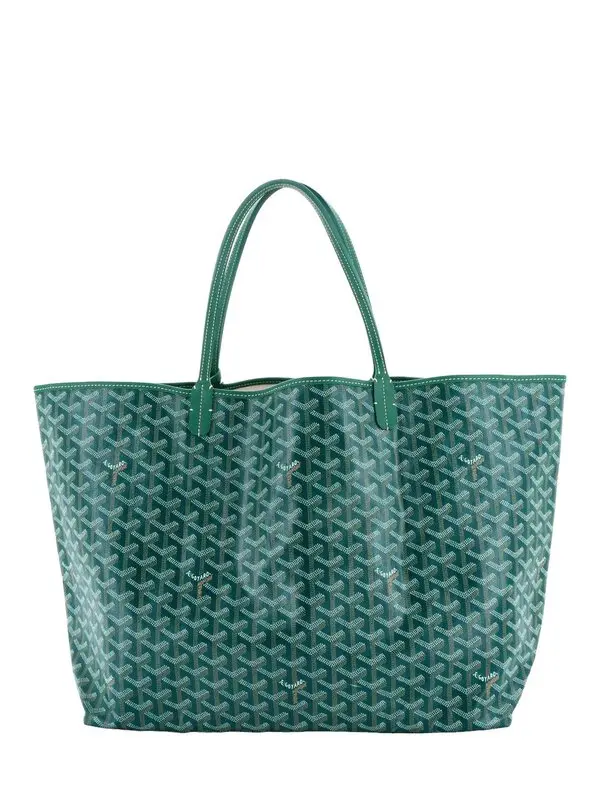 Goyard Saint Louis Gm Tote Coated Canvas - Green
