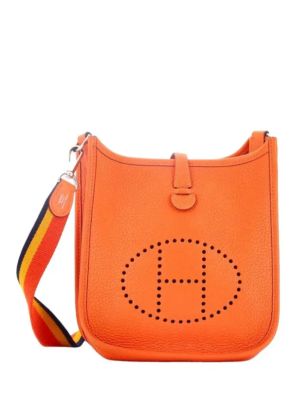 Hermès Evelyne Bag Gen Iii Clemence Tpm - Orange
