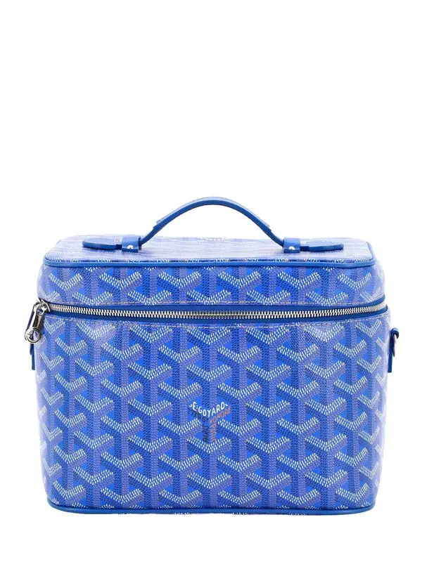 Goyard Muse Vanity Case Coated Canvas - Blue
