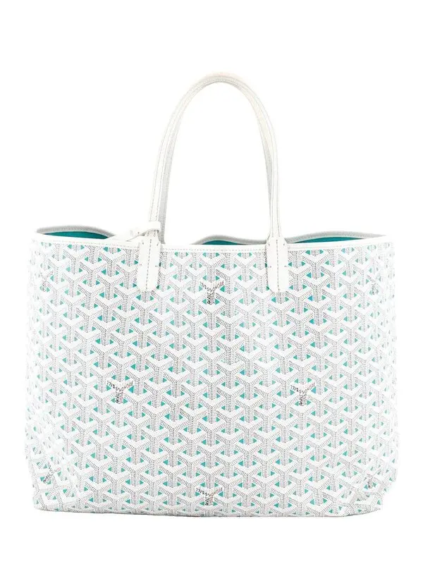 Goyard Saint Louis Tote Claire Voie Coated Canvas Pm - Multicolor