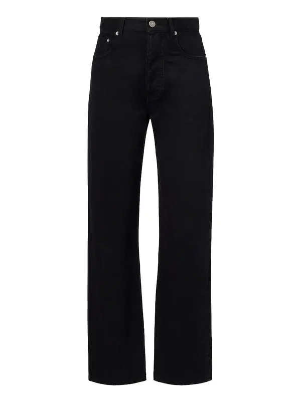 Phoebe Philo Straight Leg Jeans - Black
