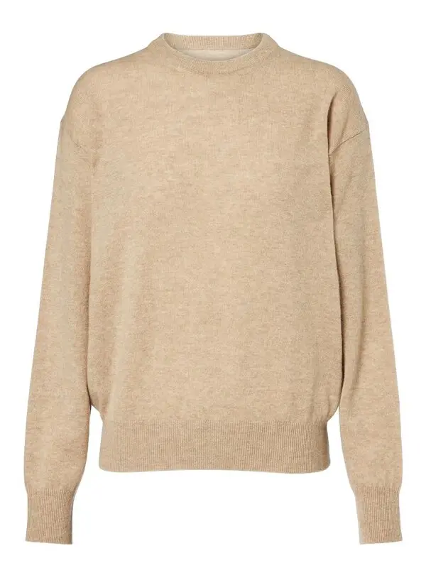 Phoebe Philo Wool And Cashmere Sweater - Beige