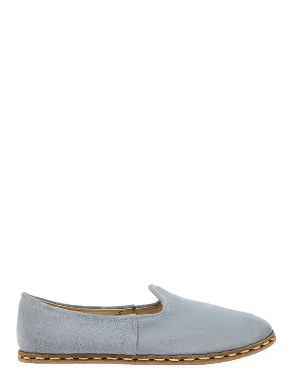 Sabah Suede Slip-on Shoes - Blue