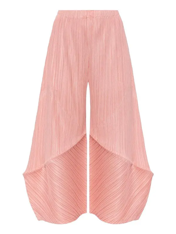 Issey Miyake Pleated Trousers - Pink