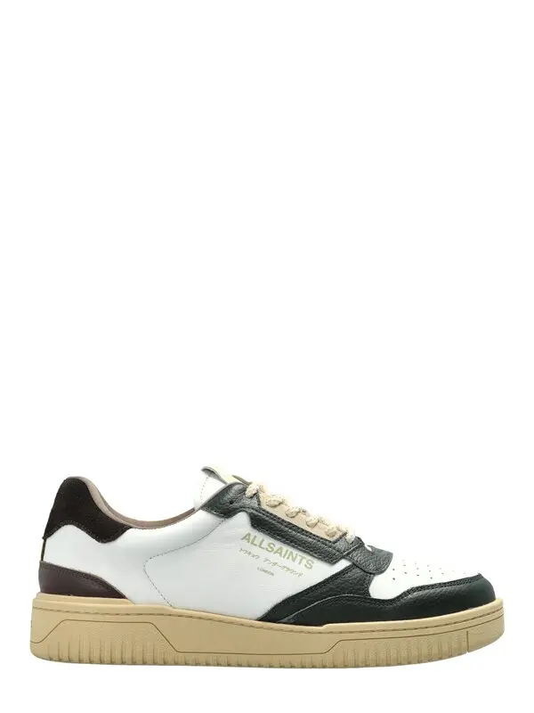 ALLSAINTS Regan Leather Sneakers - Green