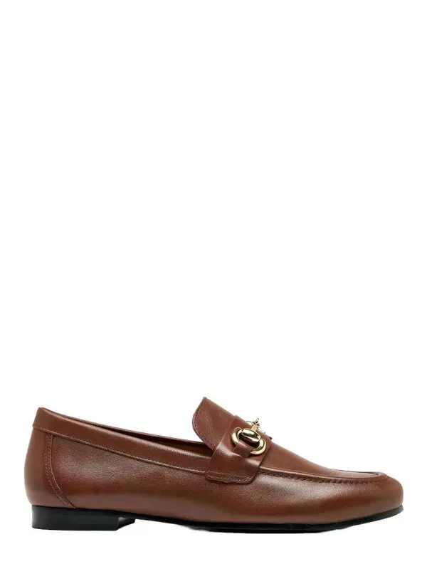 STUDIO CHOFAKIAN Praga Bit Detail Loafers - Brown