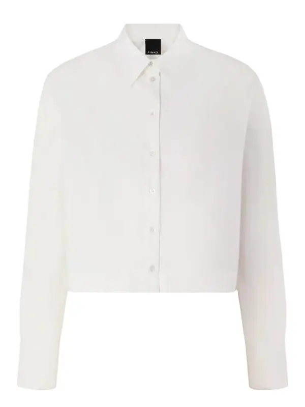 Pinko Organic Cotton Shirt - White