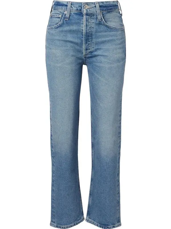 Citizens Of Humanity Delfina Straight Jeans - Blue