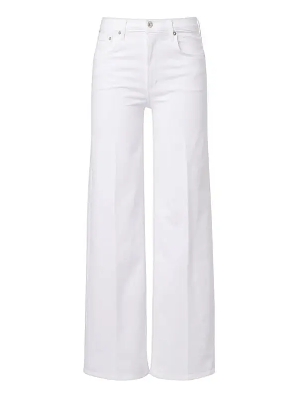 Citizens Of Humanity Lyra Wide-leg Jeans - White