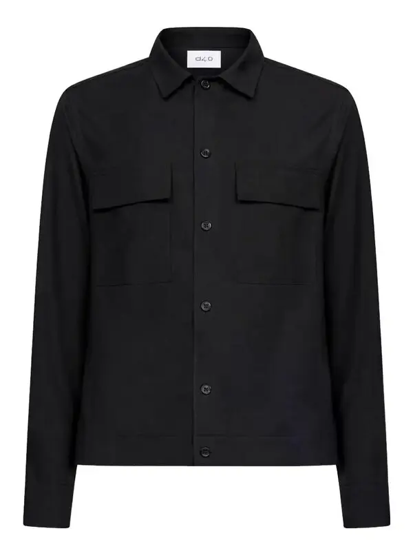 D4.0 Long Sleeve Shirt - Black