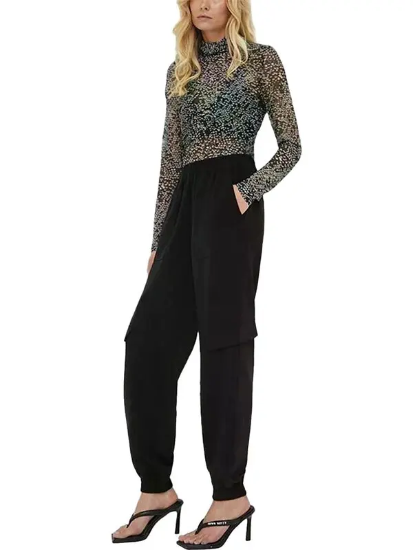 BRUUNS BAZAAR Brassica Cilla Cargo Trousers - Black