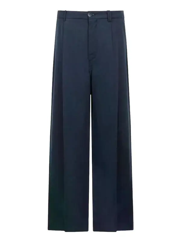 Marni Pleated Pocket Trousers - Blue
