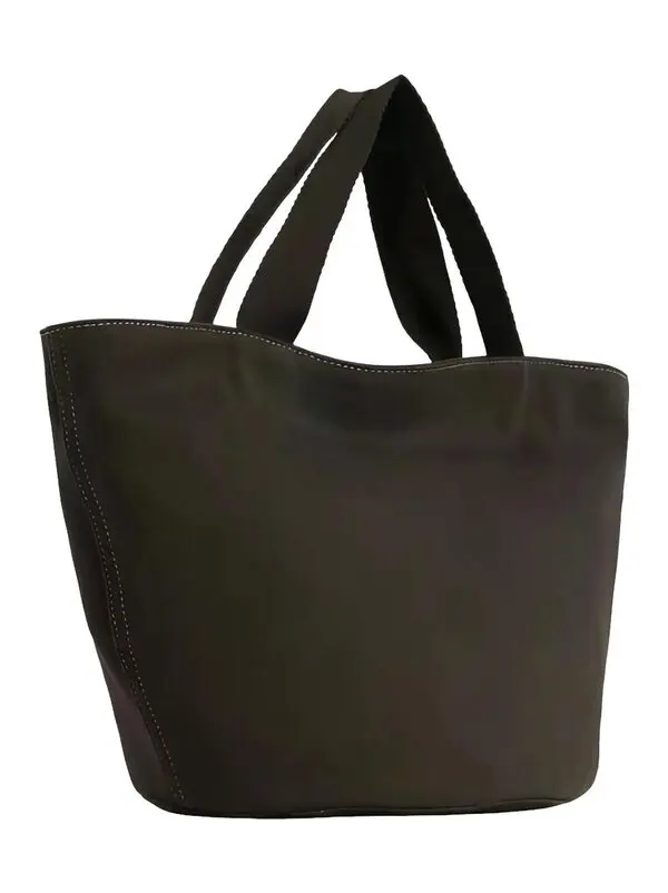 THE ROW Contrast-stitching Tote Bag - Green