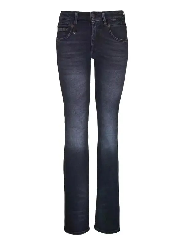 R13 Faded Five-pocket Jeans - Blue