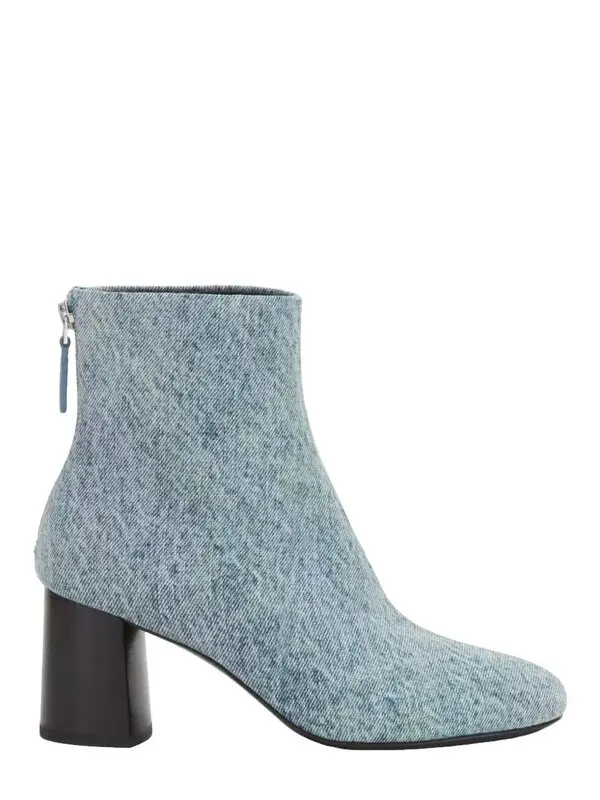 3.1 Phillip Lim Nadia Block Heel Boots - Blue