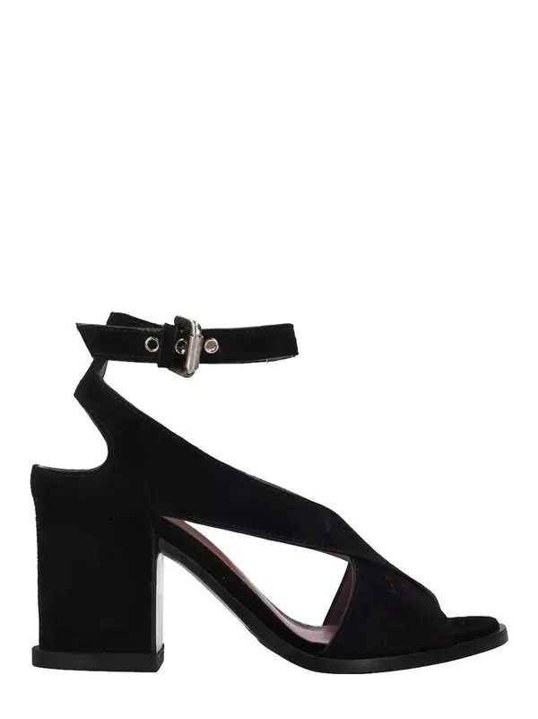 Premiata Crossover Ankle Strap Sandals - Black