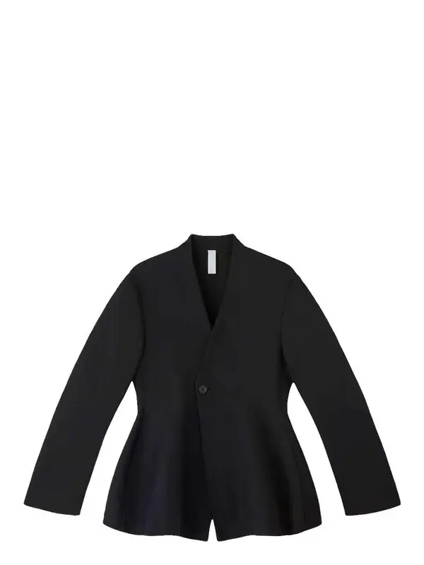 CFCL V-neck Single-button Jacket - Black